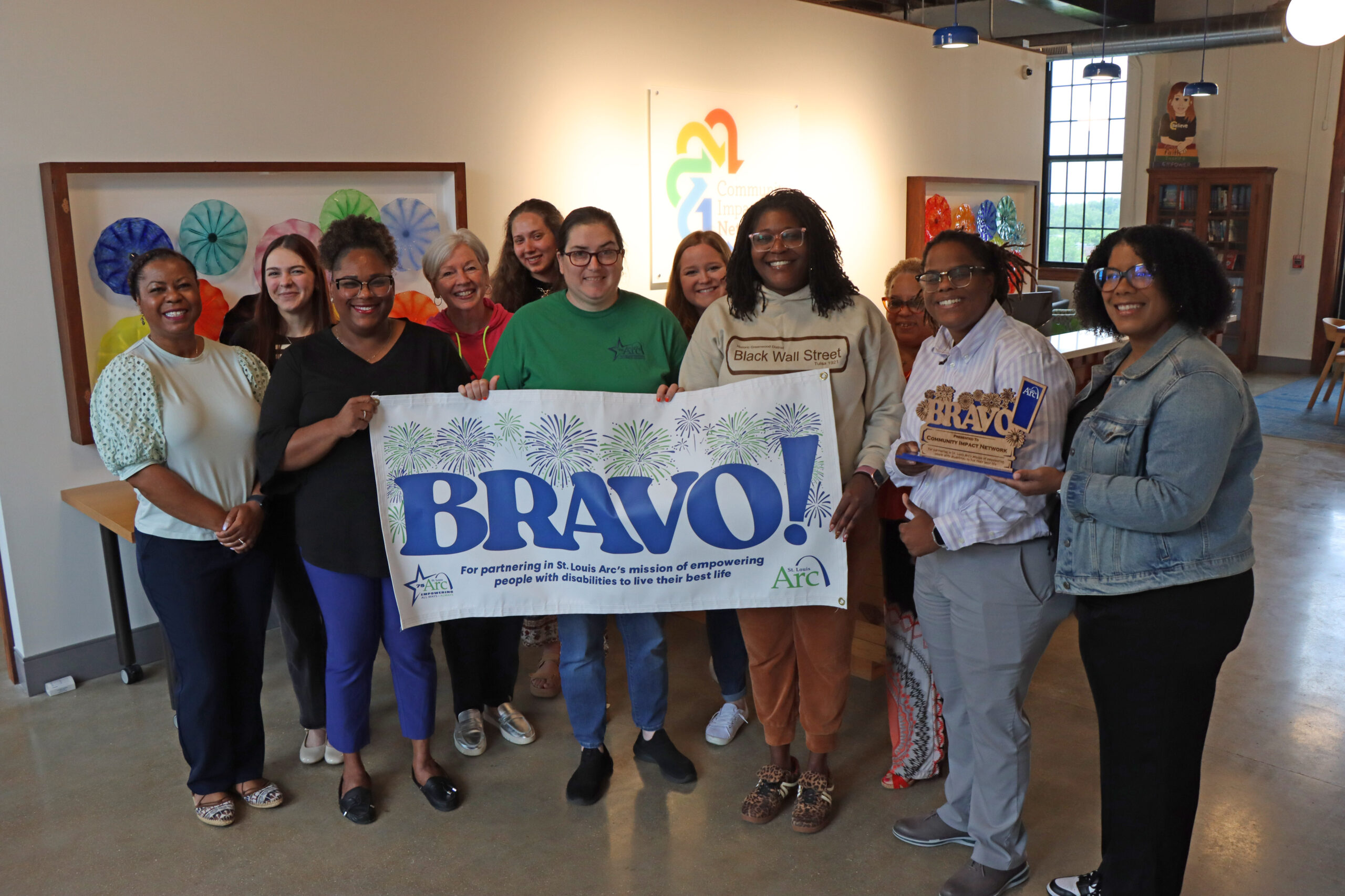 Network receives Bravo Award from St. Louis Arc - Community Impact Network